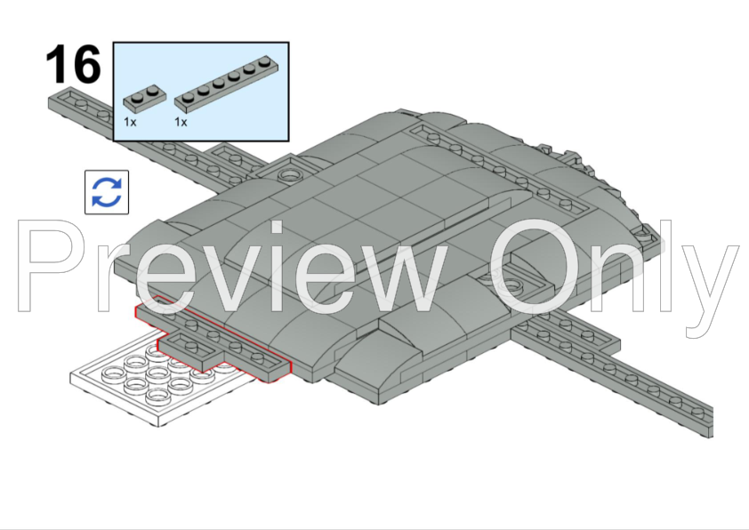LEGO MOC J-type Diplomatic Barge by magurean.paul | Rebrickable - Build ...