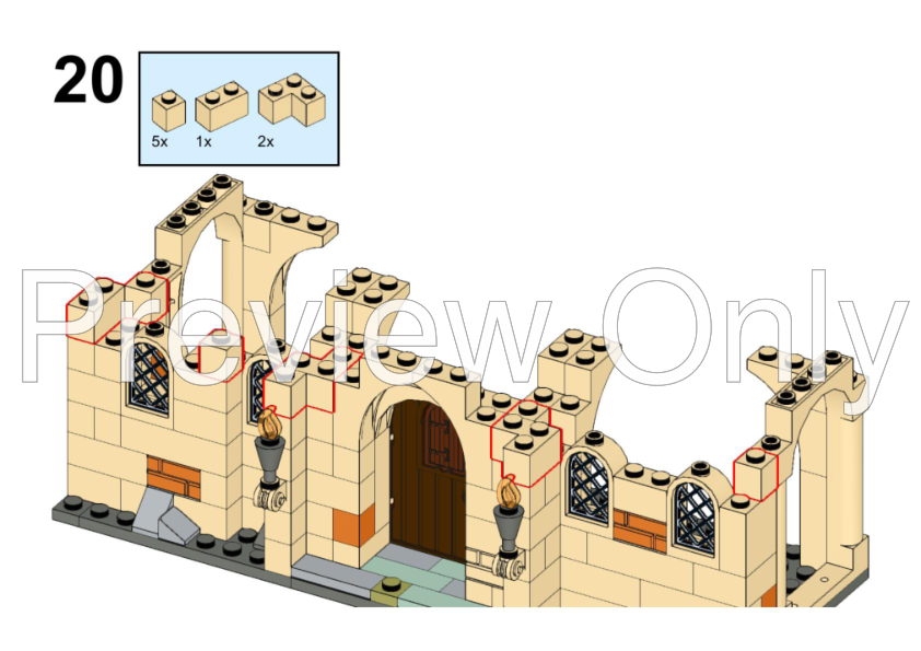 LEGO MOC Clock Tower 2019 exterior design/2022 interior space by ...