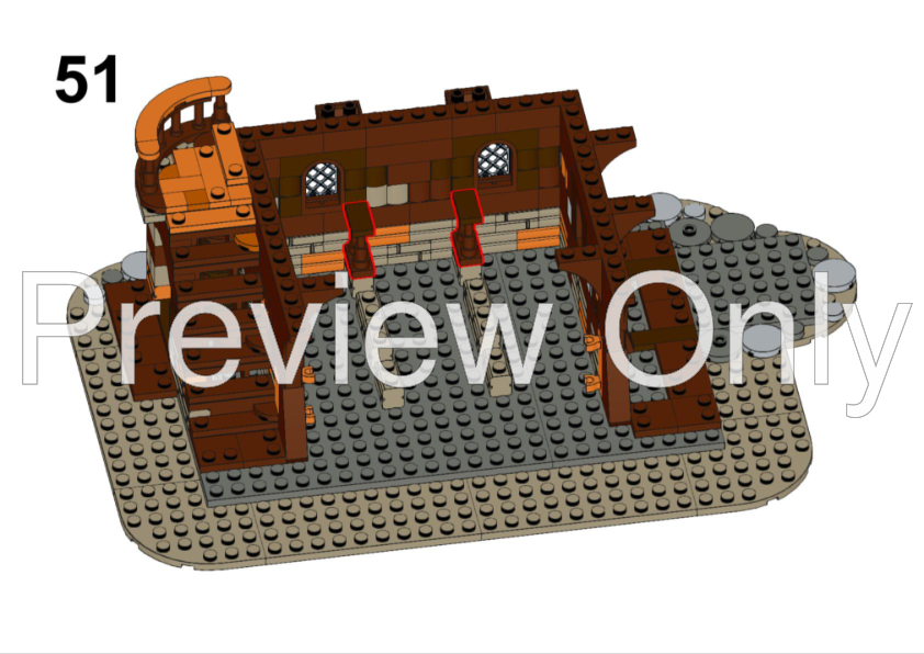 LEGO MOC Medieval Castle: Stables by Fantasts | Rebrickable - Build ...
