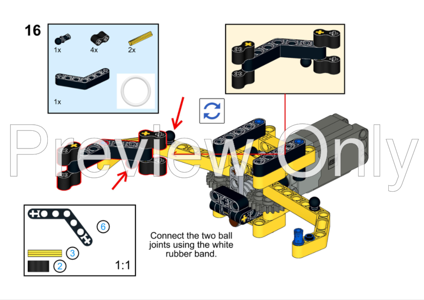 LEGO MOC Mc Grabber Claw Attachment by RJBrickBuilds | Rebrickable ...