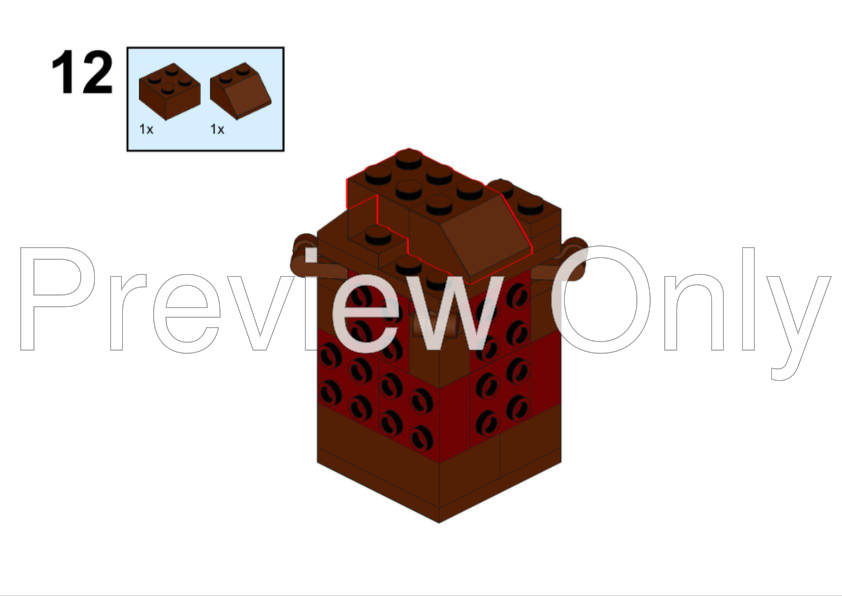 LEGO MOC Alien Tomato Plant by gabizon | Rebrickable - Build with LEGO