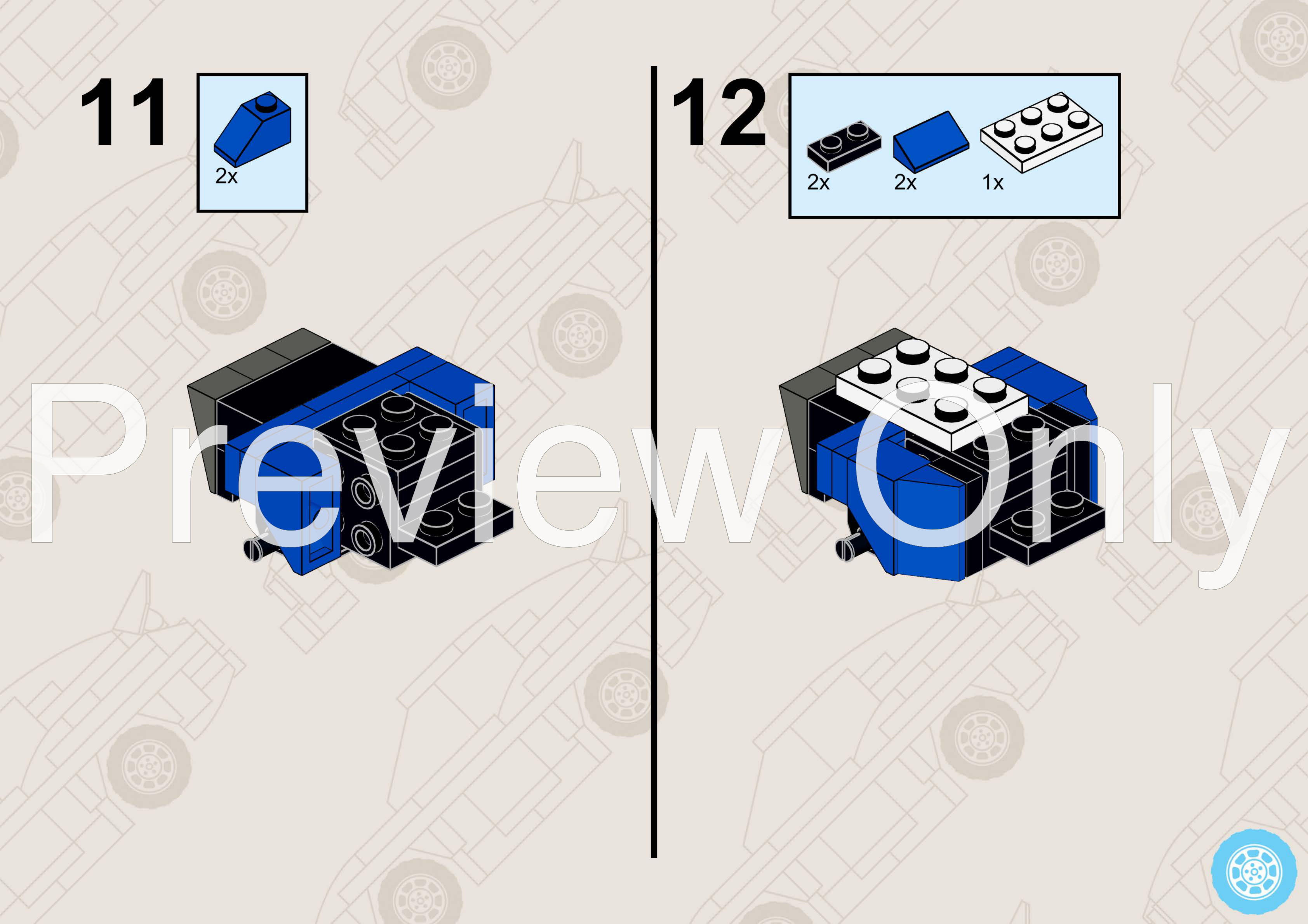 LEGO MOC Stairs truck by De_Marco | Rebrickable - Build with LEGO