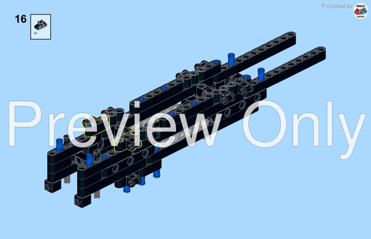 LEGO MOC MAZ 537 // Control+ version by noniusz | Rebrickable - Build ...