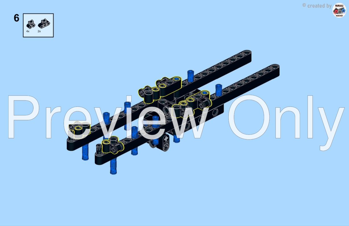LEGO MOC MAZ 537 // Control+ version by noniusz | Rebrickable - Build ...