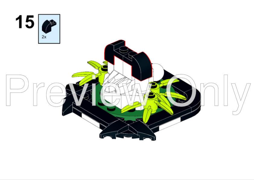 LEGO MOC Dragon Head 31129 Alternative Build by gabizon | Rebrickable ...