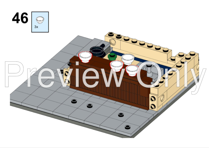 LEGO MOC Japanese ramen shop by bwal | Rebrickable - Build with LEGO