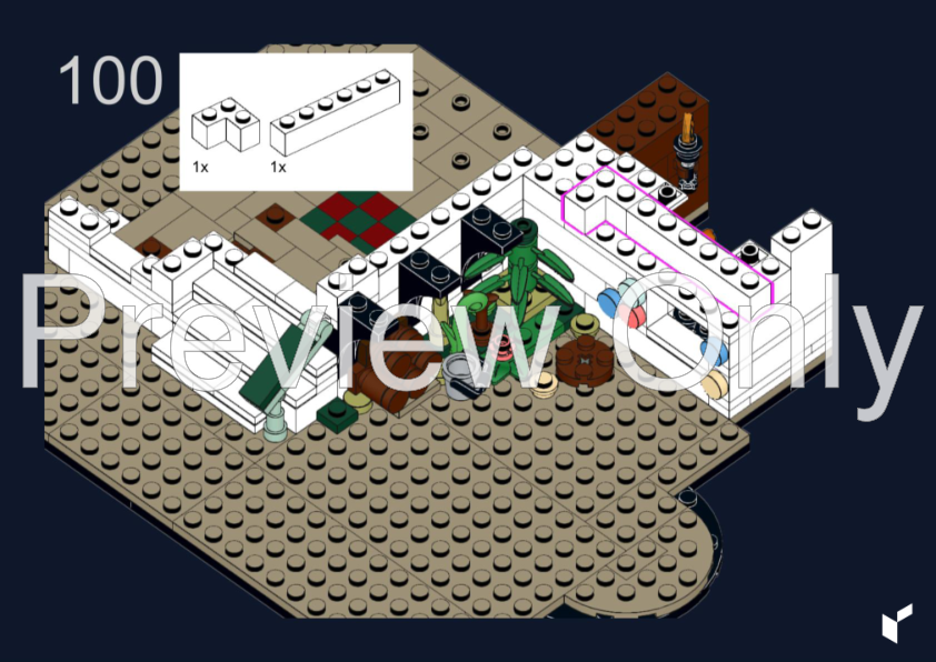 LEGO MOC Gingerbread house - Modular by operateur | Rebrickable - Build ...