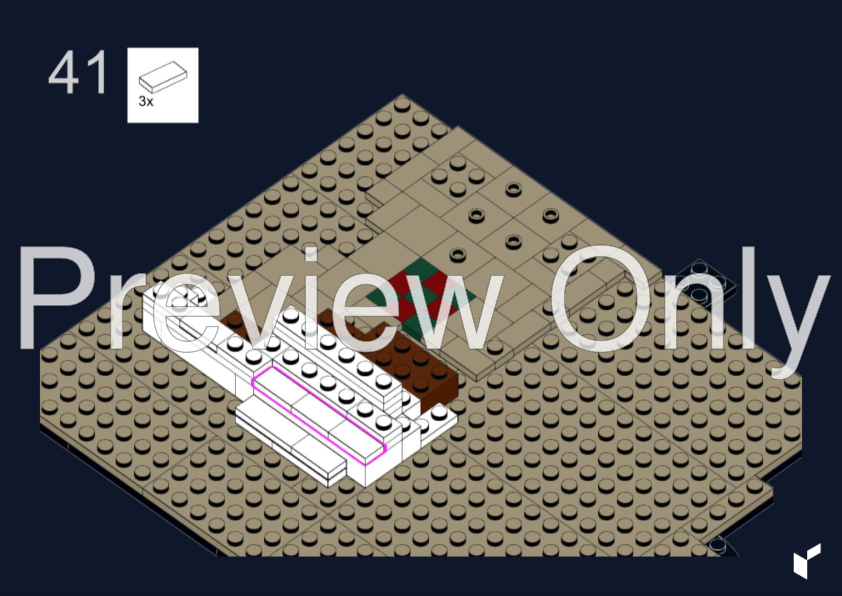 Lego Moc Gingerbread House Modular By Operateur Rebrickable Build