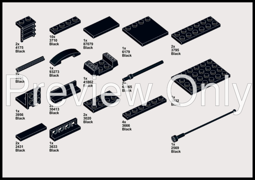 LEGO MOC M10A1 Light Tank by Somerslego | Rebrickable - Build with LEGO