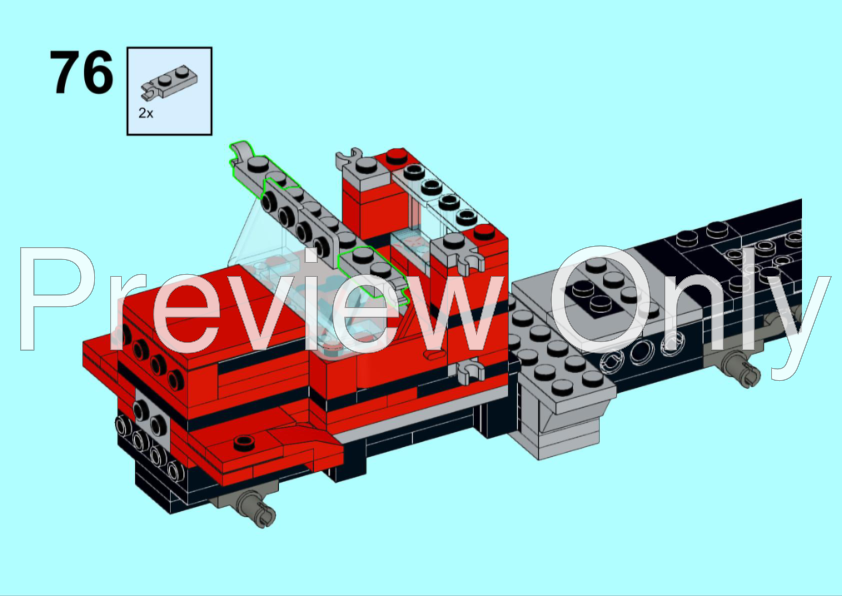 LEGO MOC Semi truck with side-dump trailer by gerlingt | Rebrickable ...