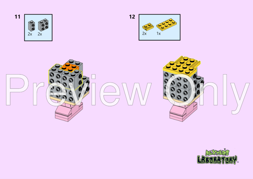 LEGO MOC Dee Dee - Dexter's Laboratory by GetMeBricked | Rebrickable ...