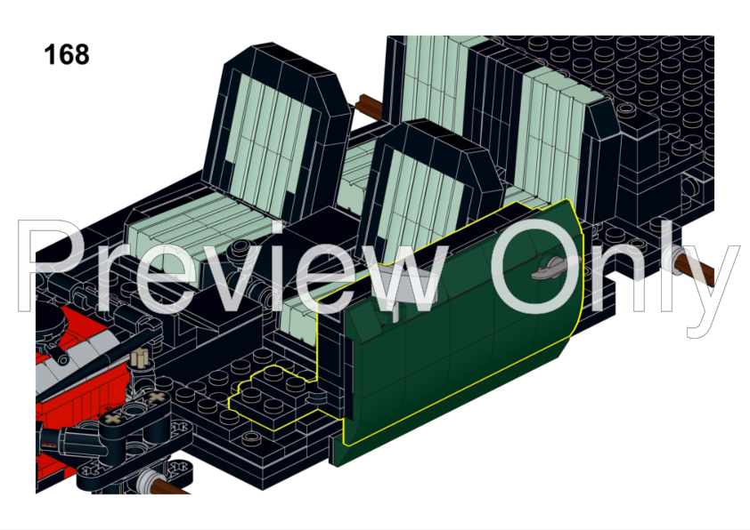 LEGO MOC Chevrolet Chevelle SS 1970 by Rolic | Rebrickable - Build with ...