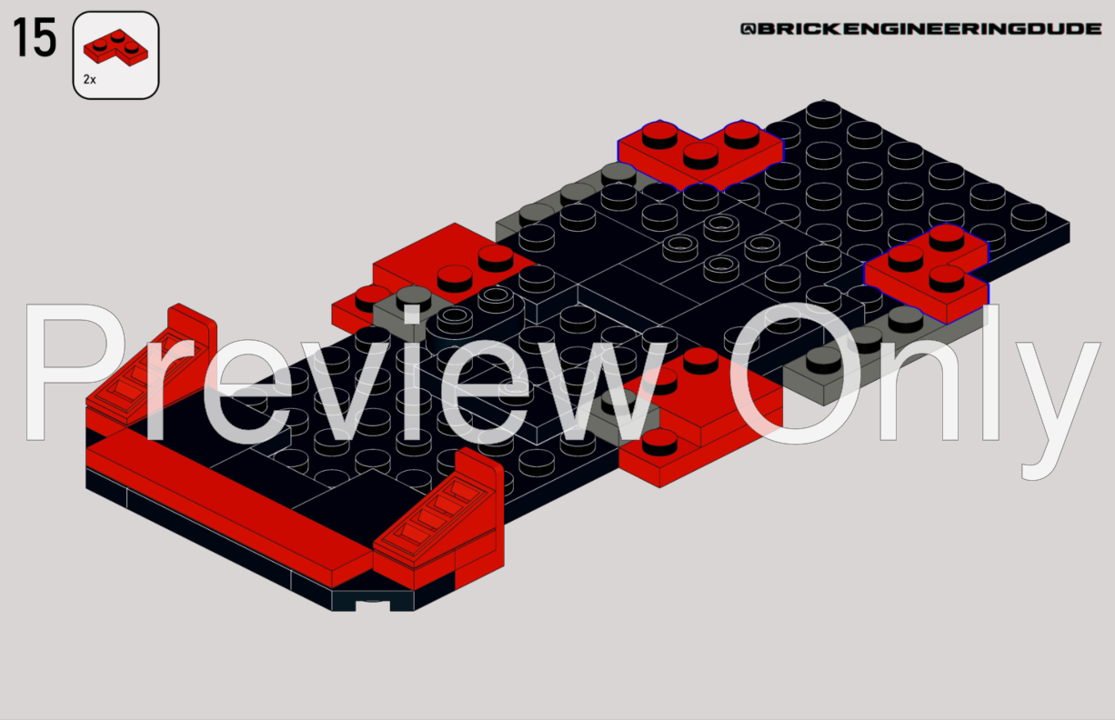 Lego Moc Mclaren F1 Gtr Lark By Mcgwerks Rebrickable Build With Lego