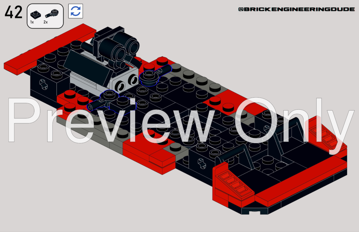 Lego Moc Mclaren F1 Gtr Lark By Mcgwerks Rebrickable Build With Lego