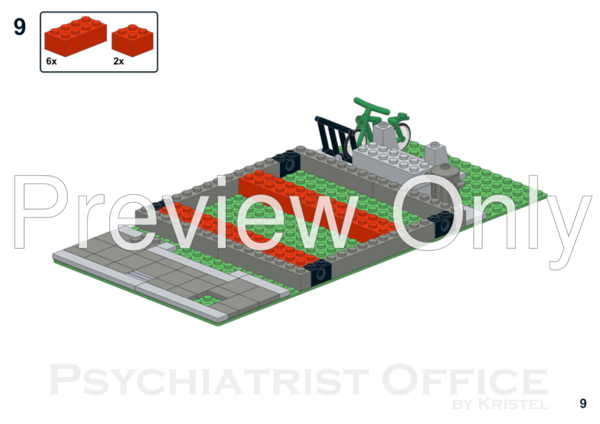 LEGO MOC Psychiatrist Office by Kristel | Rebrickable - Build with LEGO