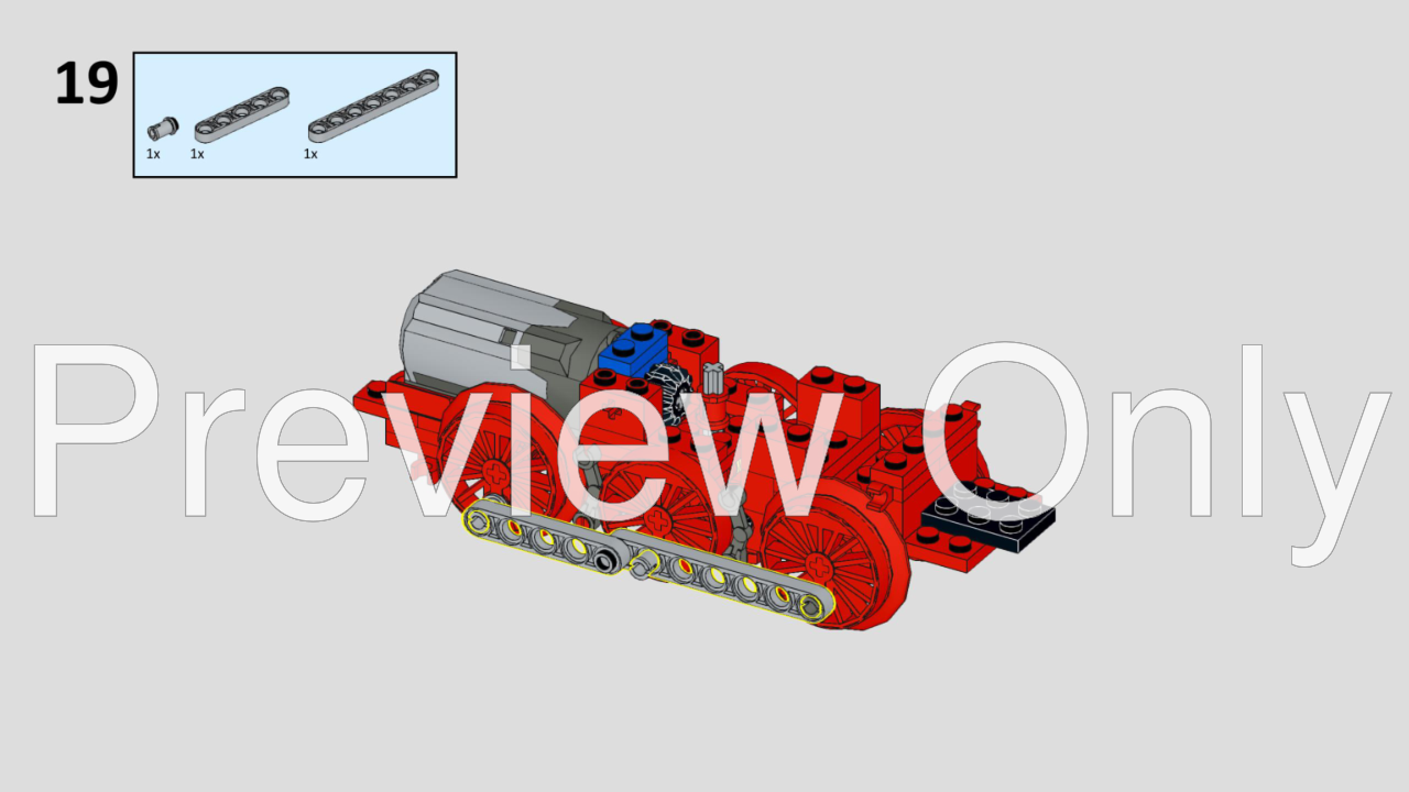 LEGO MOC 1:48 BR24 / DRG Class 24 (Power Functions / Powered Up) by ...