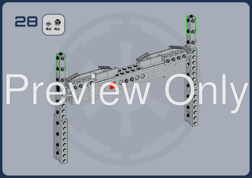 LEGO MOC TIE Aggressor (TIE/ag) by TIEbreak | Rebrickable - Build with LEGO