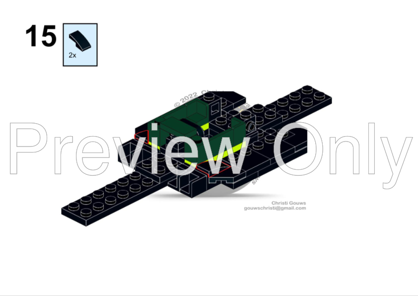 LEGO MOC F1 Aston Martin AMR22 by CGForceDesigns | Rebrickable - Build ...