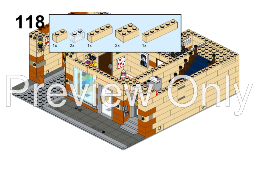 LEGO MOC Karls Galerie - Karl's Art Gallery by torsten_o | Rebrickable ...