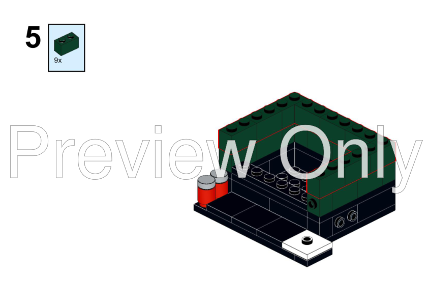 LEGO MOC Newspaper Stand - NewsStand by lady_brick | Rebrickable ...