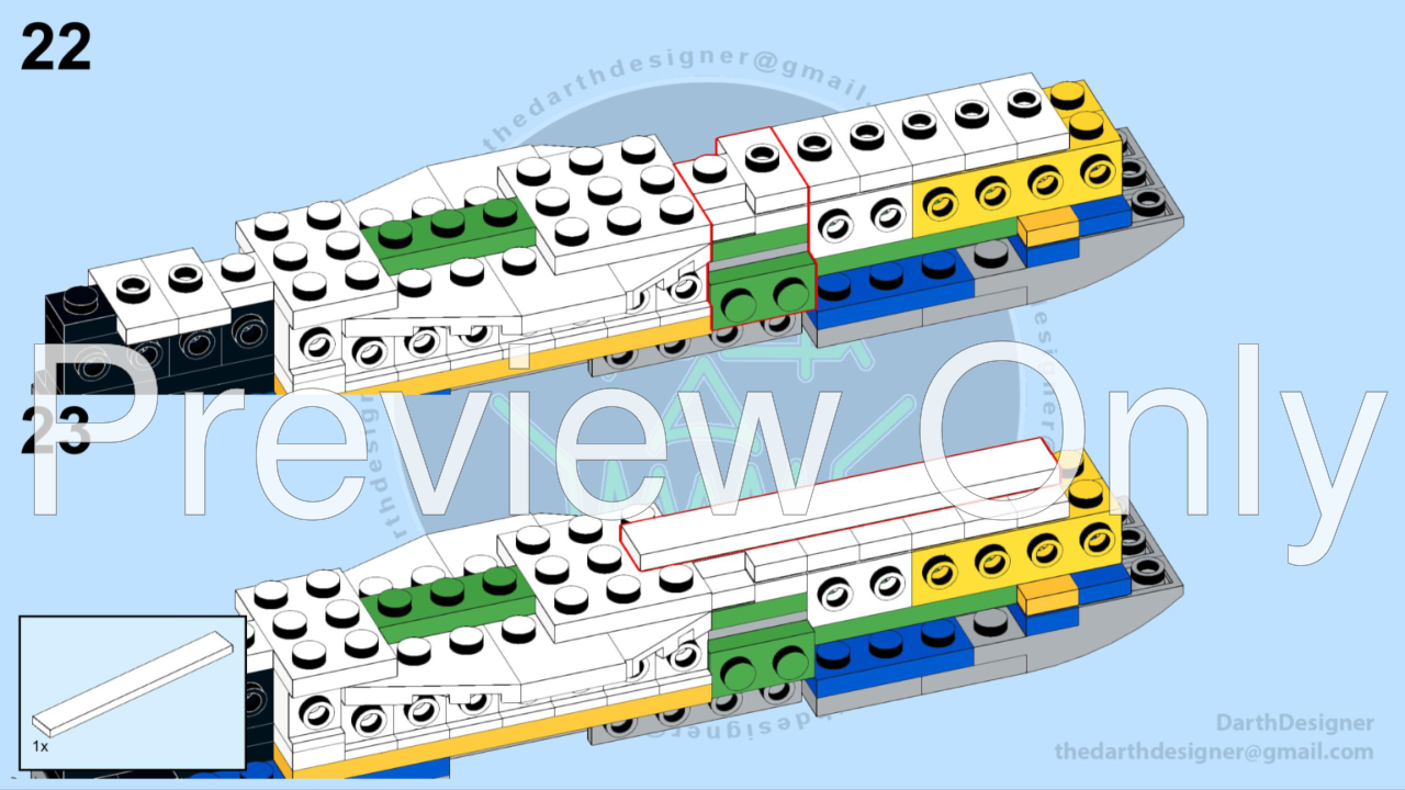 LEGO MOC Antonov AN-225 “Mriya" - 1:300 Scale by DarthDesigner ...
