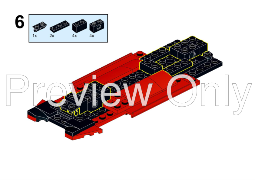 LEGO MOC F80 with 8 studs wide by fykknd | Rebrickable - Build with LEGO