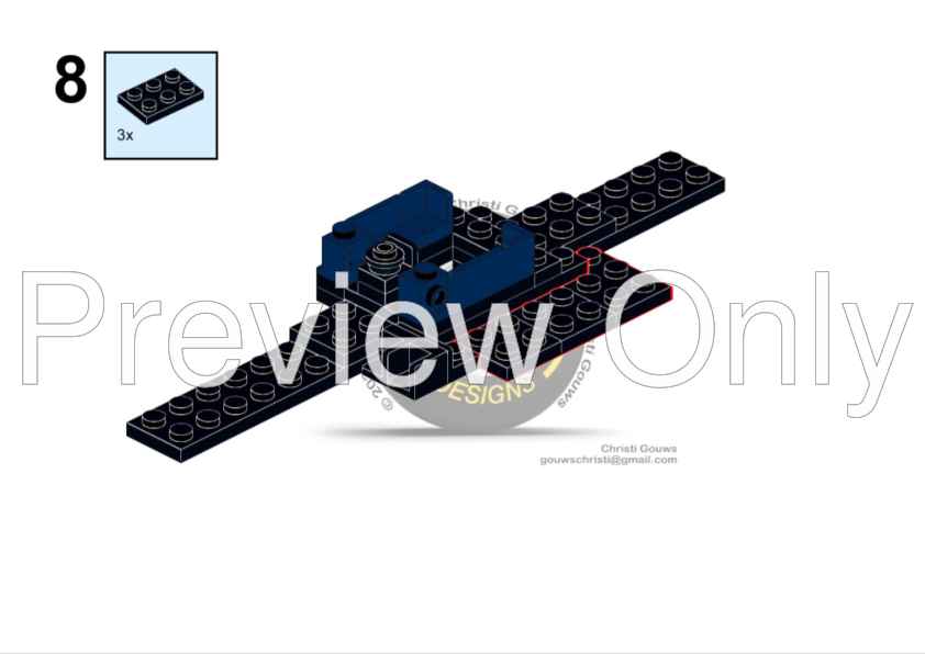 LEGO MOC F1 Alpha Tauri AT03 by CGForceDesigns | Rebrickable - Build ...