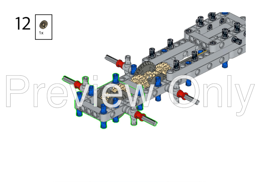 LEGO MOC Truck & Gooseneck Trailer (42128 / 42078 Alternate) by time-hh ...