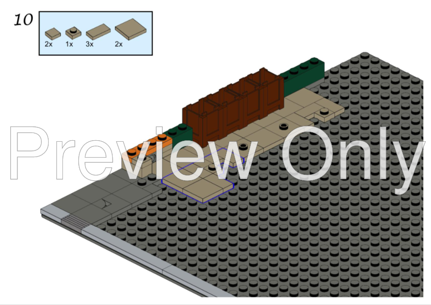 Lego Moc Modular Paddys Pub By Benbuildslego Rebrickable Build