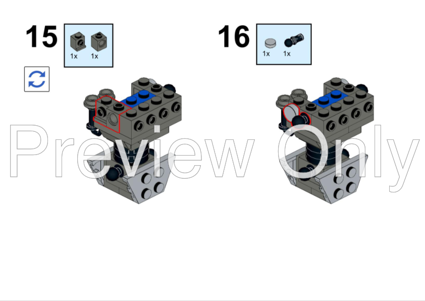 LEGO MOC Type II loadlifter droid by thelegowolfpack | Rebrickable ...