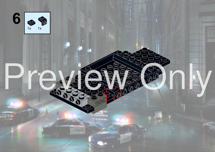 LEGO MOC GCPD Cruiser by BatMetalHeadAFOL | Rebrickable - Build with LEGO