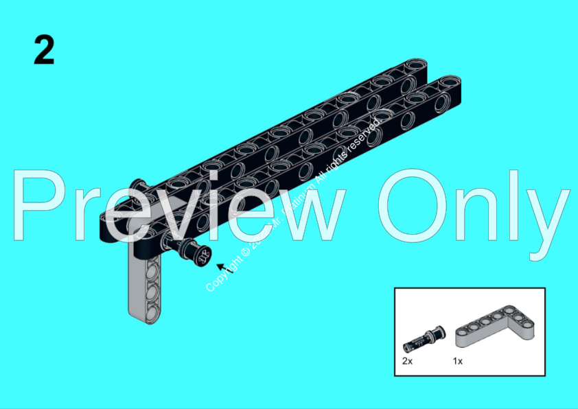 LEGO MOC Half-Track App-Controlled Subtractor by Mr.Platinum ...