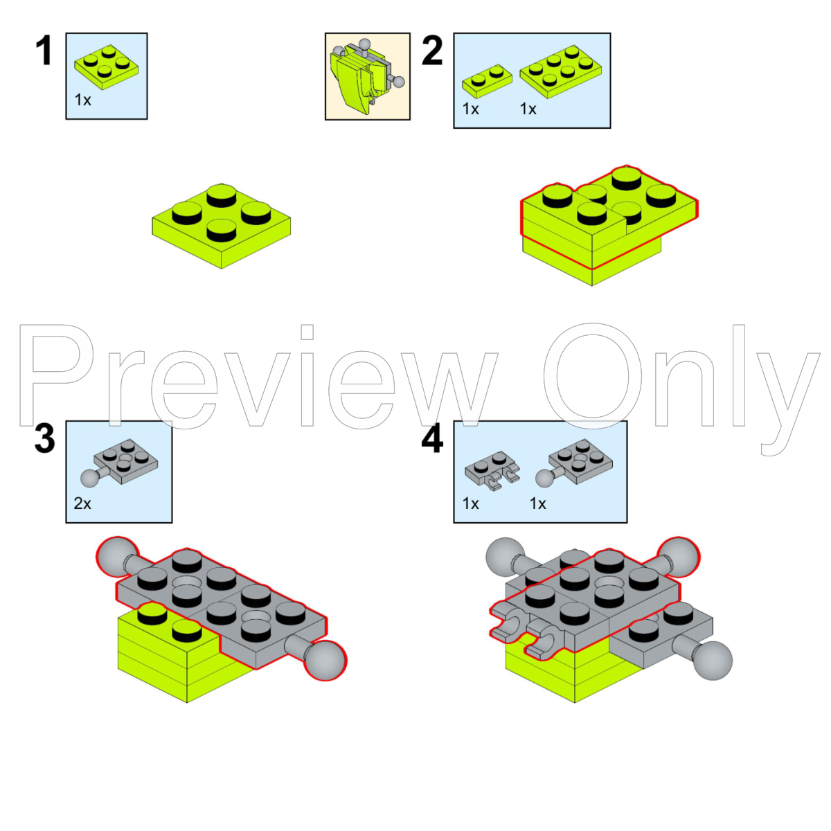 LEGO MOC PC-Slice by pino_creations | Rebrickable - Build with LEGO