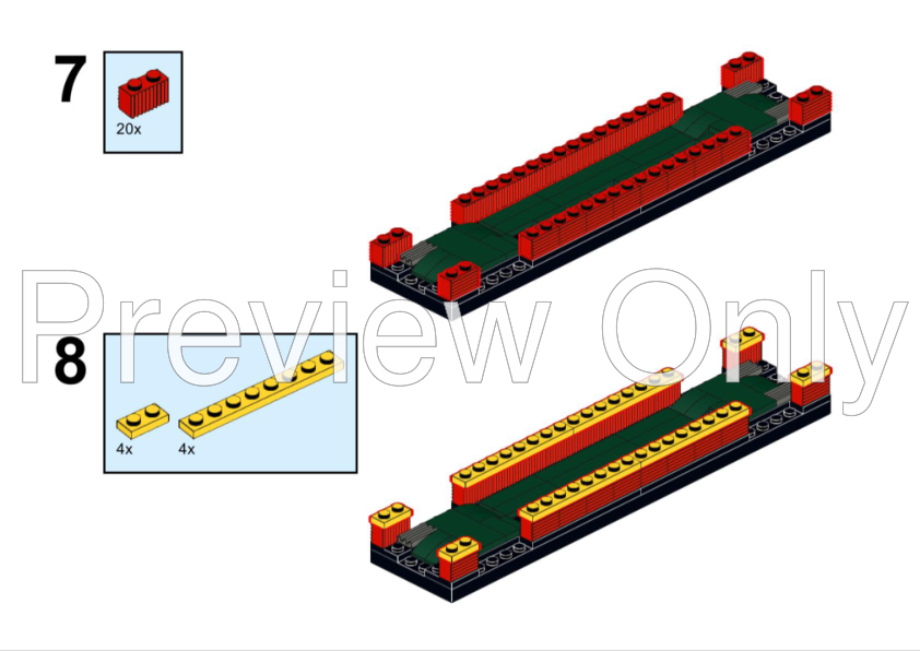 LEGO MOC Red passenger car 3rd class by LeFisch | Rebrickable - Build ...