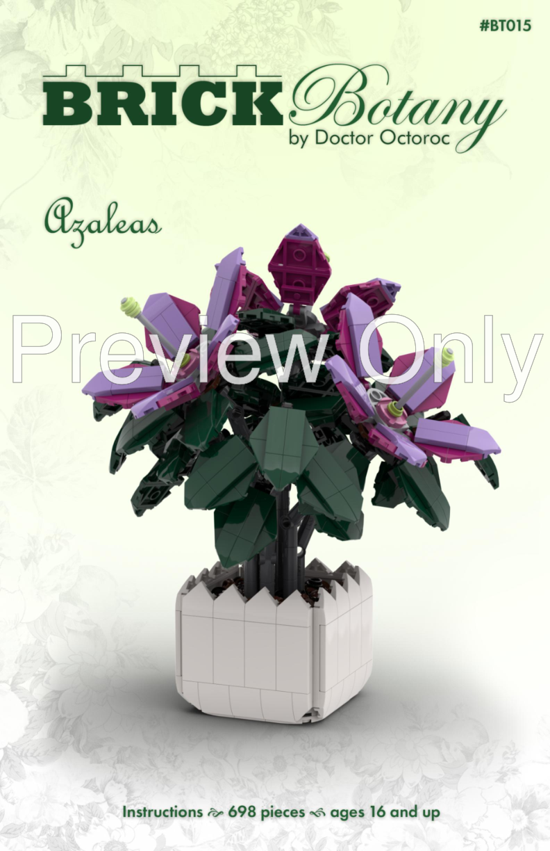 LEGO MOC Azaleas (BT015 by DoctorOctoroc | Rebrickable - Build with LEGO