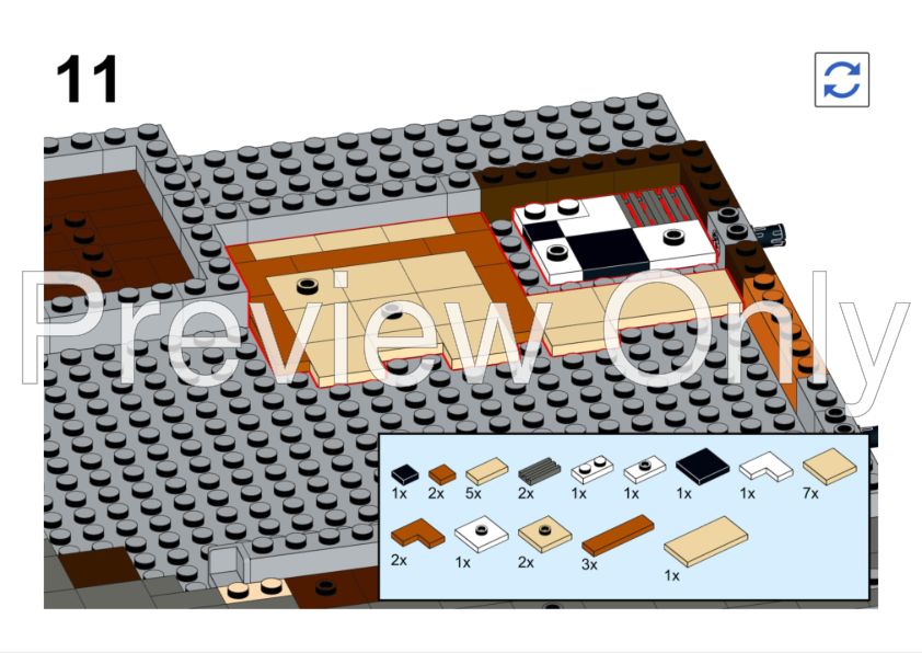 LEGO MOC Corner Boutique Hotel by Stonewall Bricks | Rebrickable ...