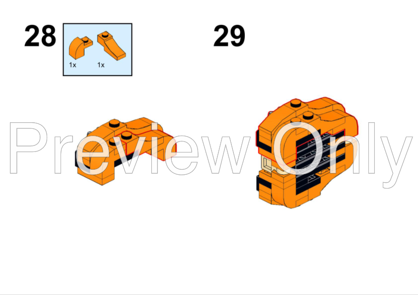 LEGO MOC Space Marine Helmet , 31129 Alternate Build by Macharius ...