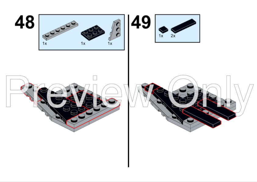 LEGO MOC Tie Phantom MOC by Quarries Workshop | Rebrickable - Build ...