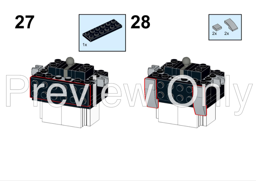LEGO MOC Voltron SD by Gabryboy80 | Rebrickable - Build with LEGO