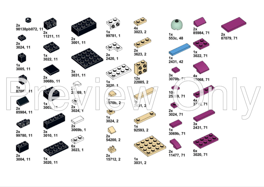 LEGO MOC Momo Hinamori - Bleach | Brickheadz by bleachheadz ...