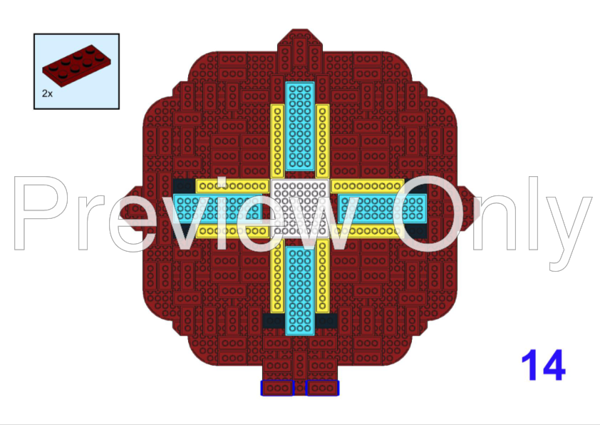 Lego Moc High Council Chamber By Qzayi Rebrickable Build With Lego