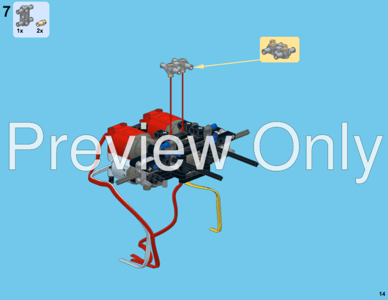 Lego Moc Backhoe Loader V3 By Jurgenkrooshoop Rebrickable Build