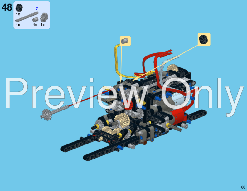 Lego Moc Backhoe Loader V3 By Jurgenkrooshoop Rebrickable Build