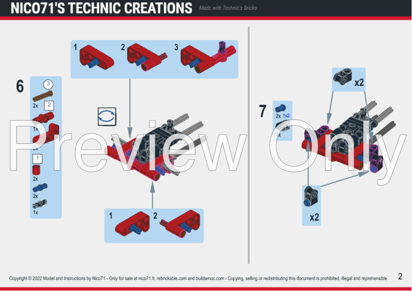 LEGO MOC Peugeot 205 GTI Red Version by Nico71 | Rebrickable - Build ...