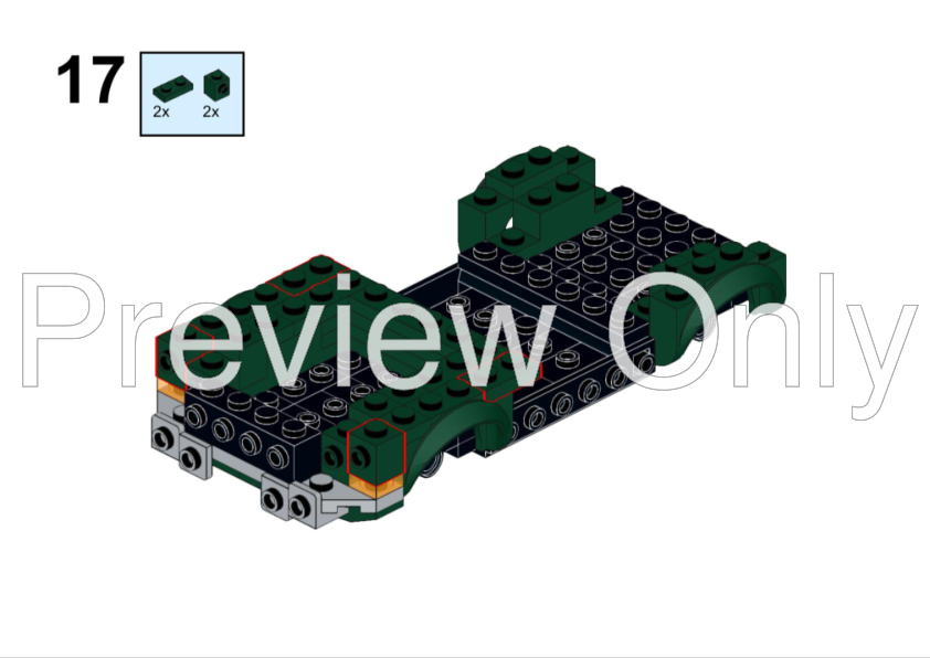 LEGO MOC 1966 MGB GT Roadster - 8 stud wide by jameshigson0512 ...