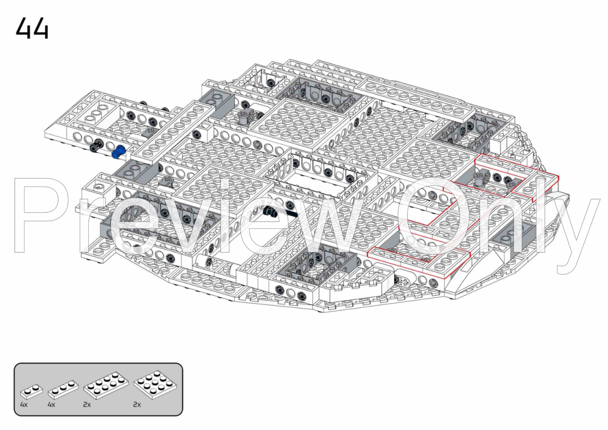 Lego Moc Kessel Run Falcon Moc By Fivedc Rebrickable Build With Lego