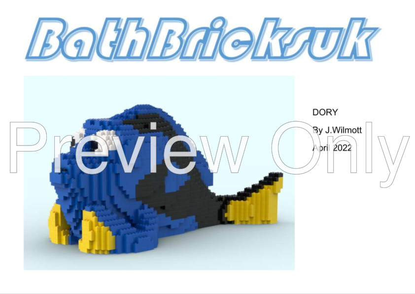 LEGO MOC A Regal Tang called 'Dory' by Wilmottslego | Rebrickable ...