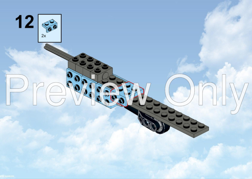 LEGO MOC Dornier Do-335 by BatMetalHeadAFOL | Rebrickable - Build with LEGO