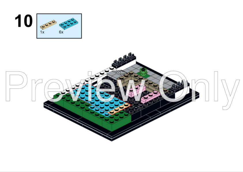 LEGO MOC modern Cityhouse by brick4fun. | Rebrickable - Build with LEGO