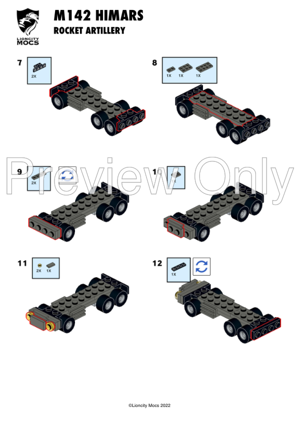 LEGO MOC HIMARS Mini MOC by Lioncity Mocs | Rebrickable - Build with LEGO